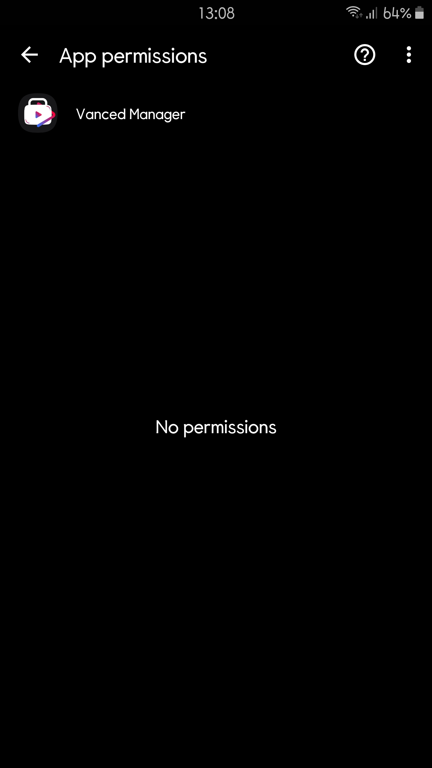 Vanced Manager has not Storage Permission · Issue #536 · TeamVanced ...