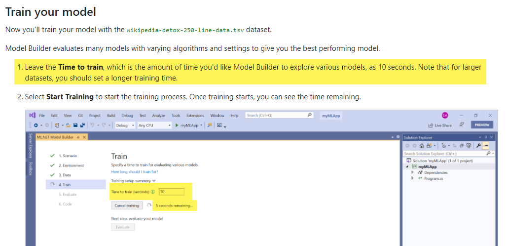 The training with Model Builder is utterly slow · Issue #993 · dotnet/machinelearning ...