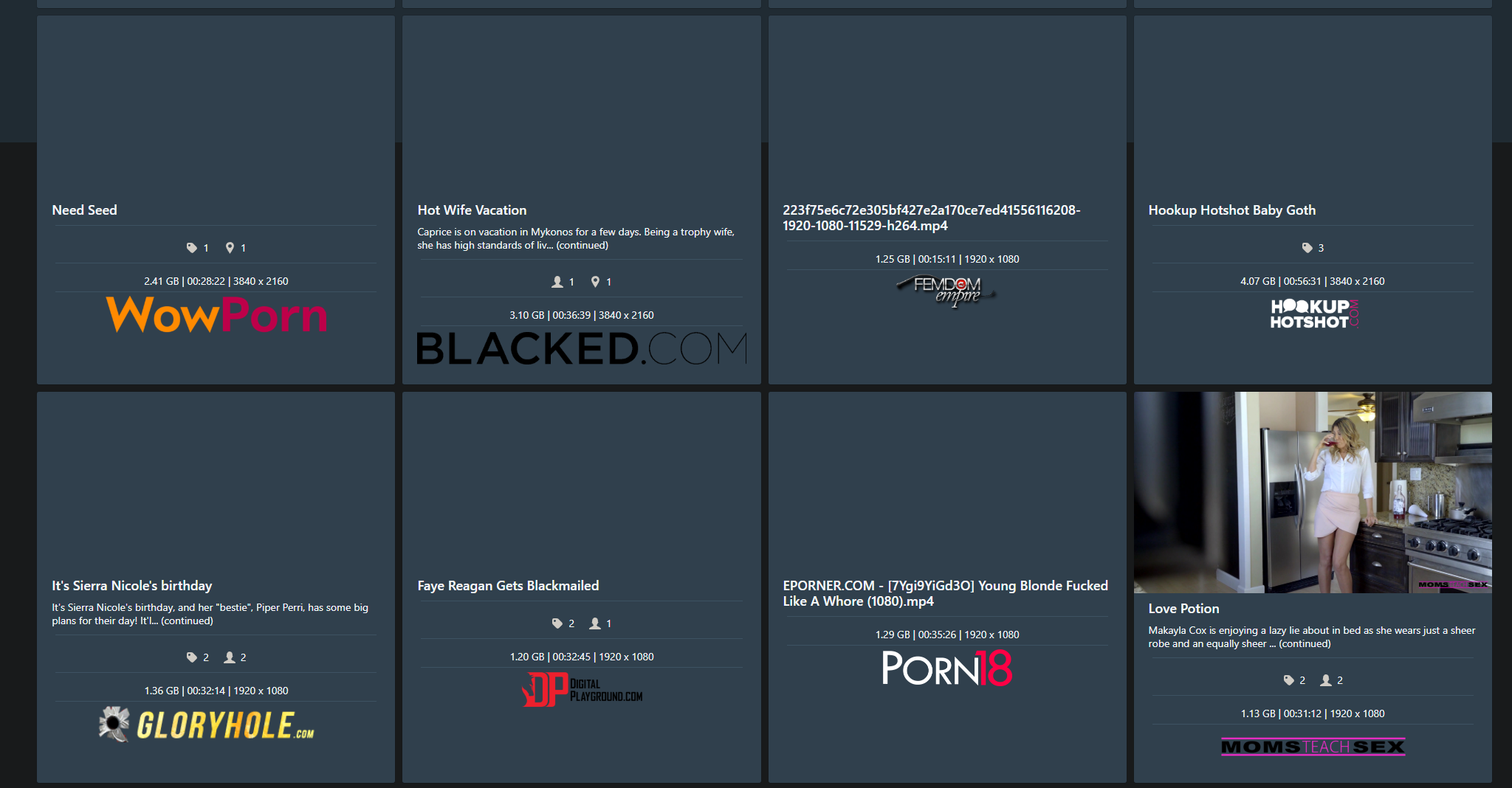 [bug] Preview Screenshots Missing · Issue 75 · Stashapp Stash · Github