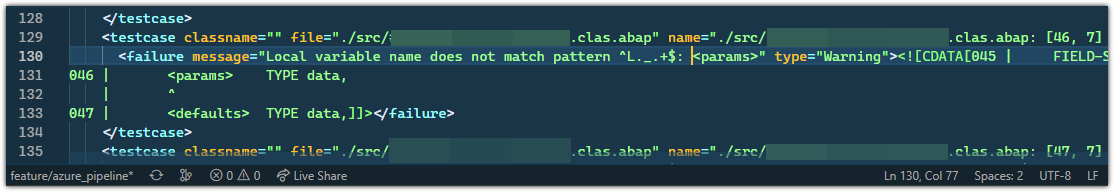 azurePipeline - integration with PublishTestResults@2 : Error