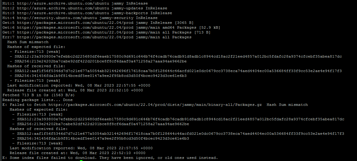 Failed to fetch 22.04 repo · Issue #48 · microsoft/linux-package-repositories · GitHub