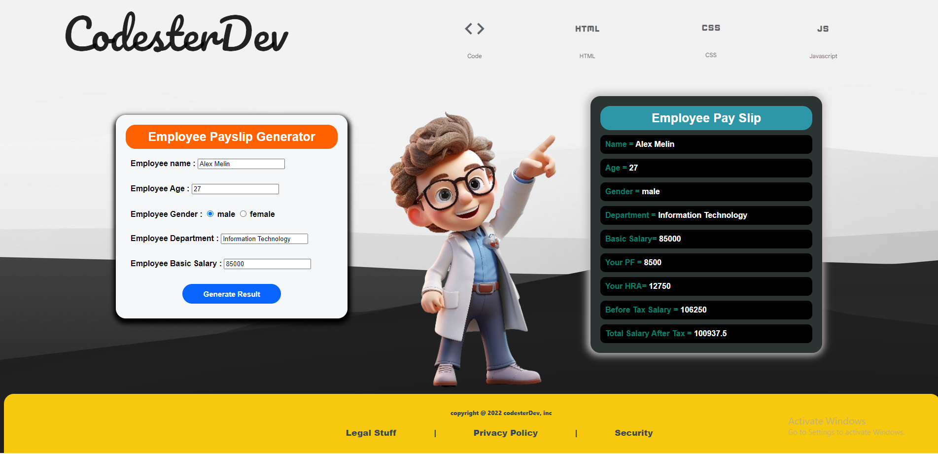 GitHub - codster15/Employee-pay-slip-generator: 🚀 With the power of ...
