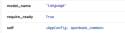 ('Could not unpickle', LookupError("App 'openbook_common' doesn't have a 'Language' model ...