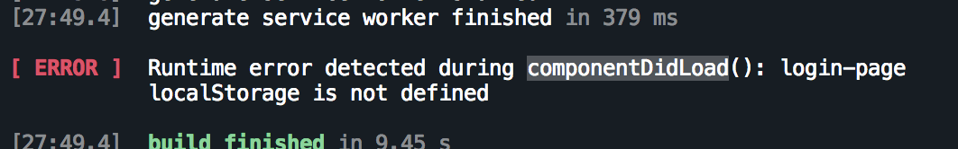 localStorage with prerendering · Issue #332 · ionic-team/stencil · GitHub