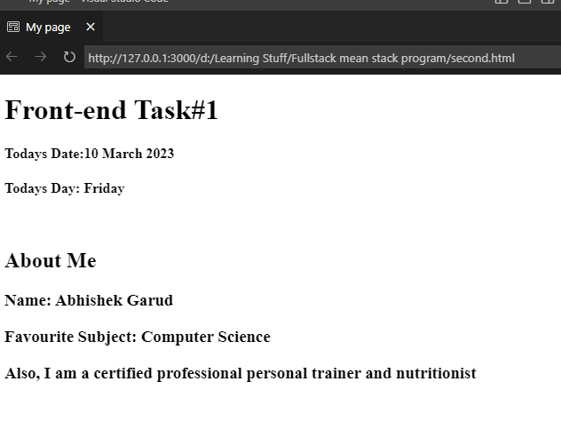 Task - HTML - Basics · akash-coded mern · Discussion #8 · GitHub
