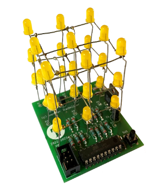 GitHub - darkobyte/Attiny2313-LedCube: This is a C program for a 3x3x3 LED cube, which can ...
