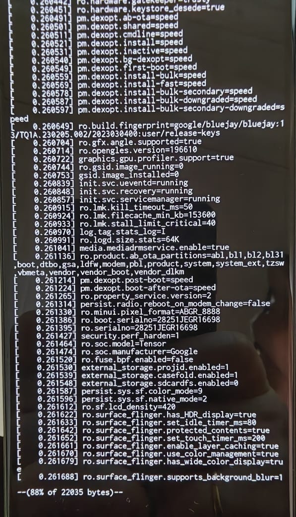 Pixel6a stuck in boot after update bluejay-ota_update-2023030400 · Issue #2009 · GrapheneOS/os ...
