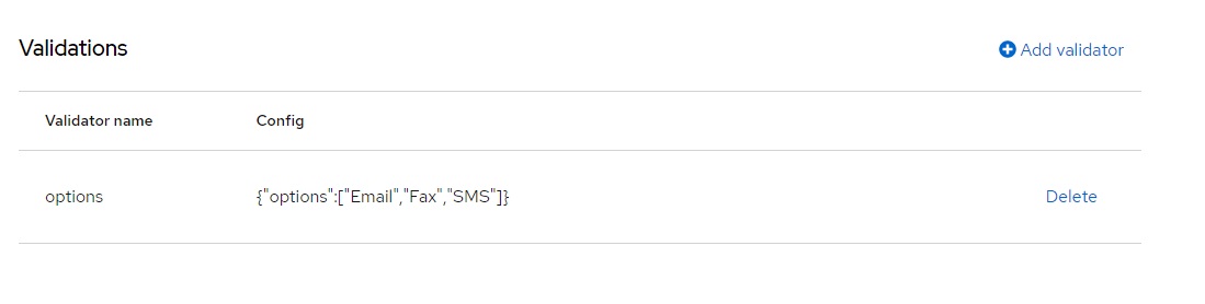 Declarative user profile attribute options validator is not added correctly · Issue #19609 ...