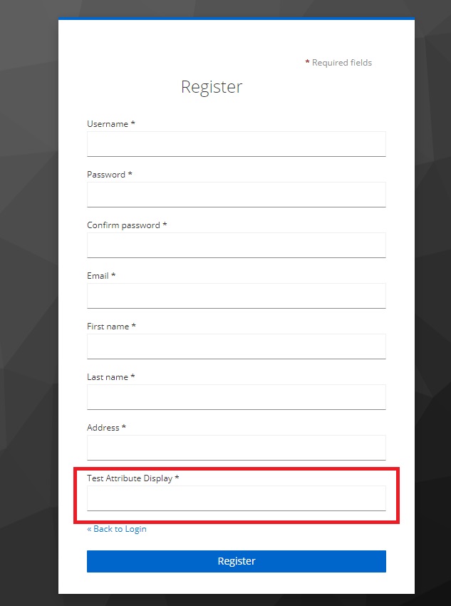 Declarative User Profile options validator dropdown list not displaying for self registration ...
