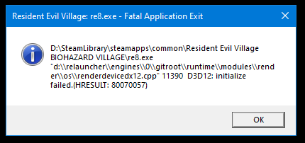 RE8 VR Instant Crash · Issue #868 · praydog/REFramework · GitHub