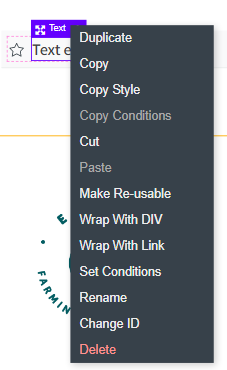 Select "Edit" on right clicking text elements · Issue #1971 · soflyy/oxygen-bugs-and-features ...