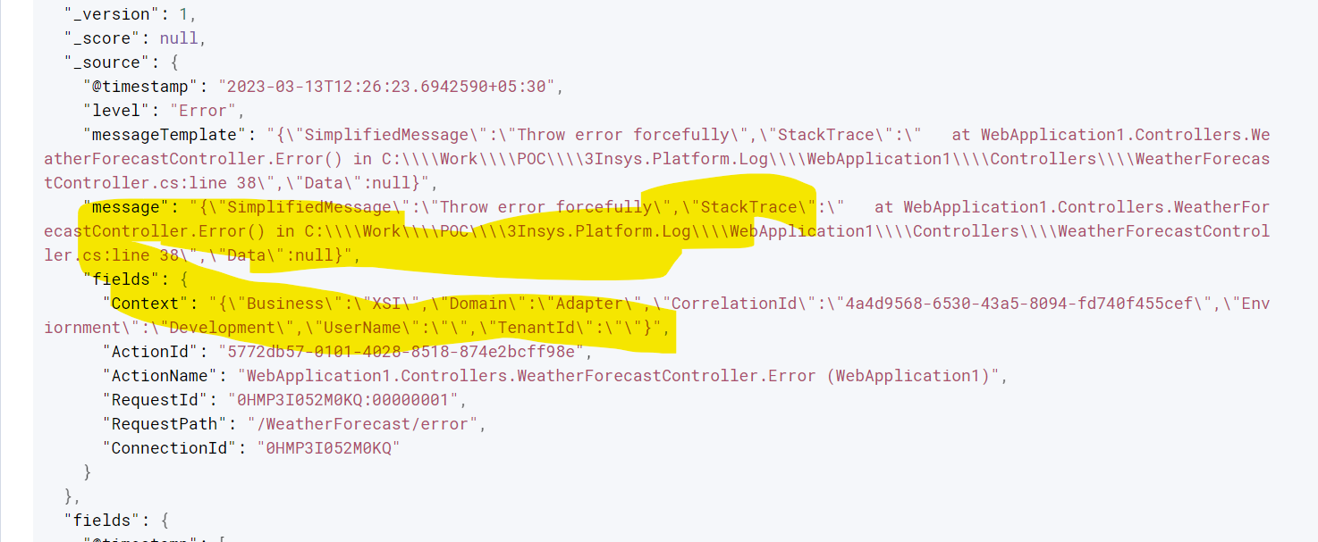 Help Need To Log A Complex Object · Issue 6597 · Opensearch Projectopensearch · Github