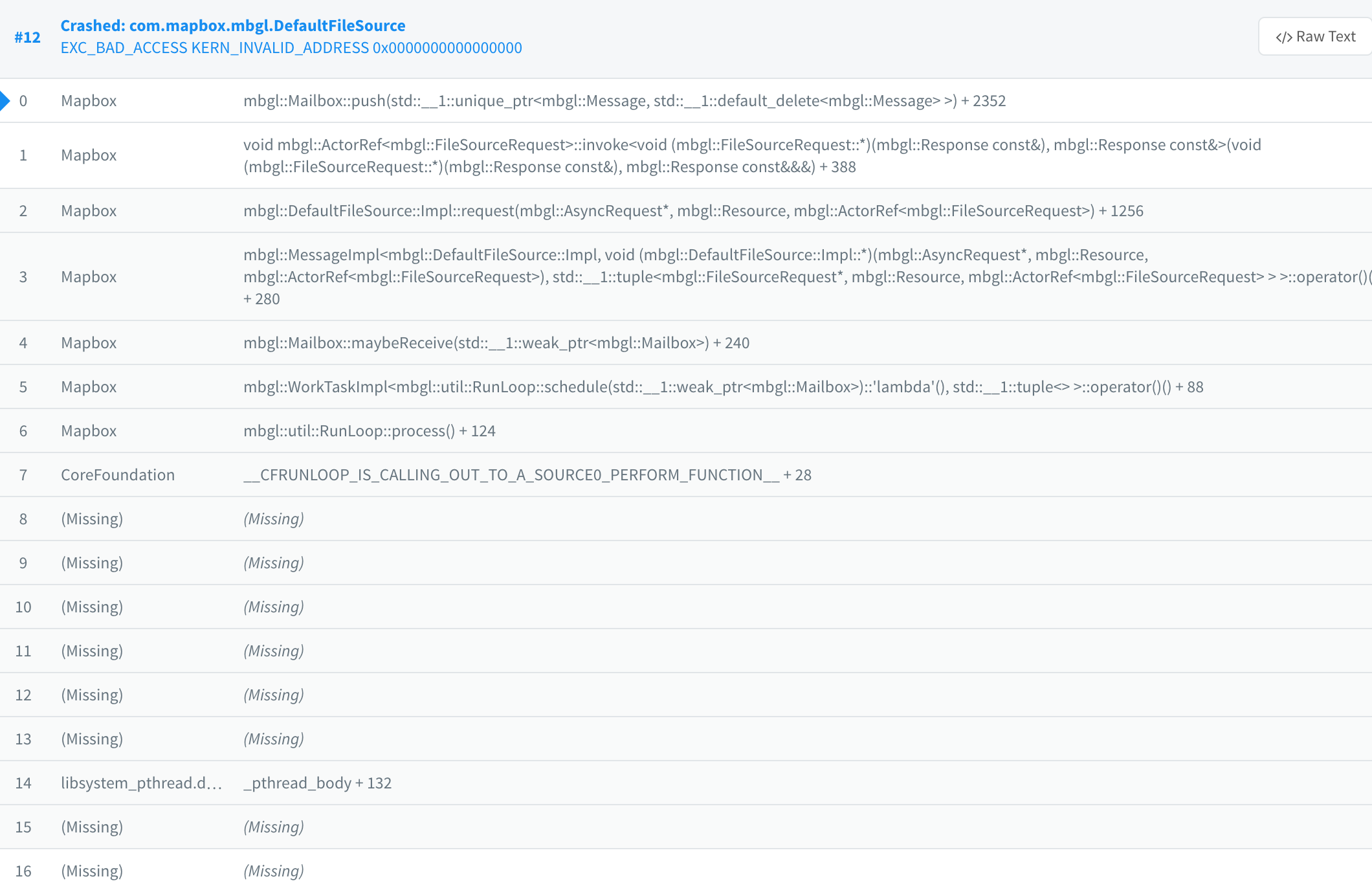 Crash Commapboxmbgldefaultfilesource · Issue 11722 · Mapboxmapbox Gl Native · Github