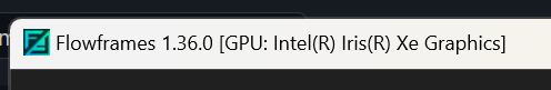 Dedicated GPU not being used · Issue #220 · n00mkrad/flowframes · GitHub