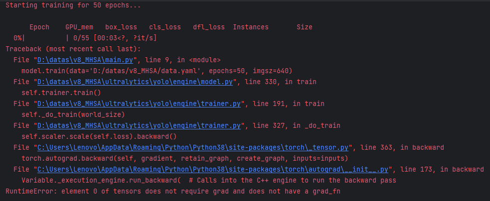 A Continuing Training Problem · Issue #2183 · ultralytics/ultralytics ...