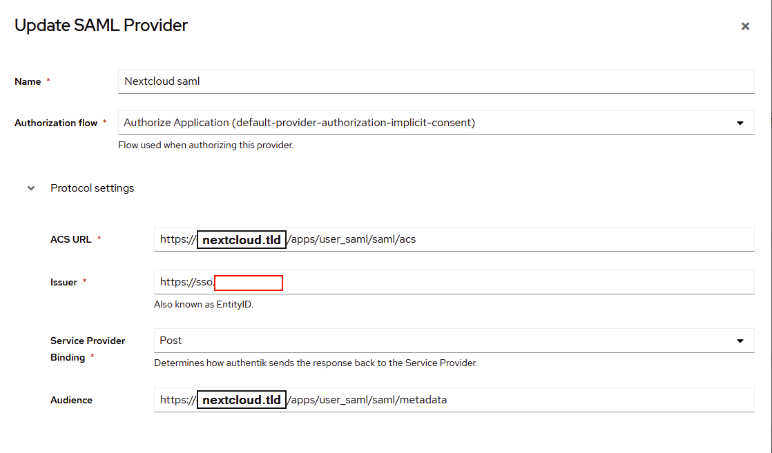 Account not provisioned - Nextcloud · Issue #3406 · goauthentik/authentik · GitHub
