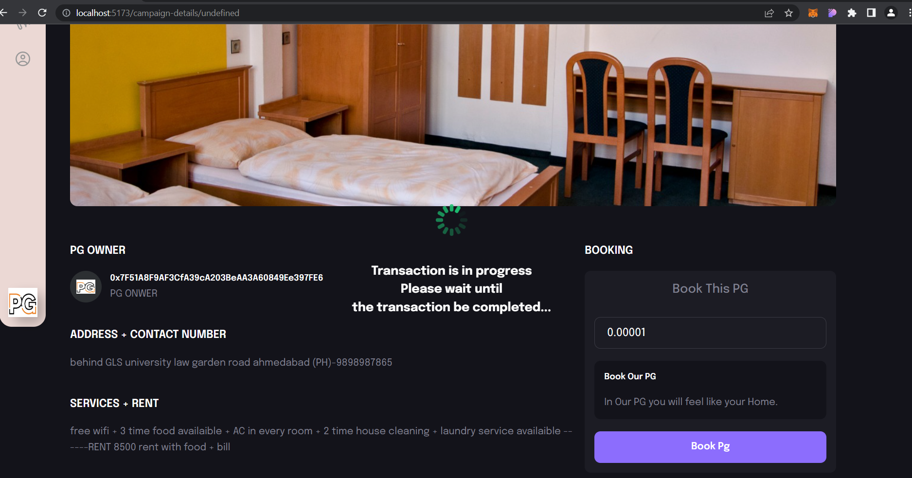 GitHub - HusainMithai/PG_FINDER_SYSTEM: developed this website using blockchain website and used ...
