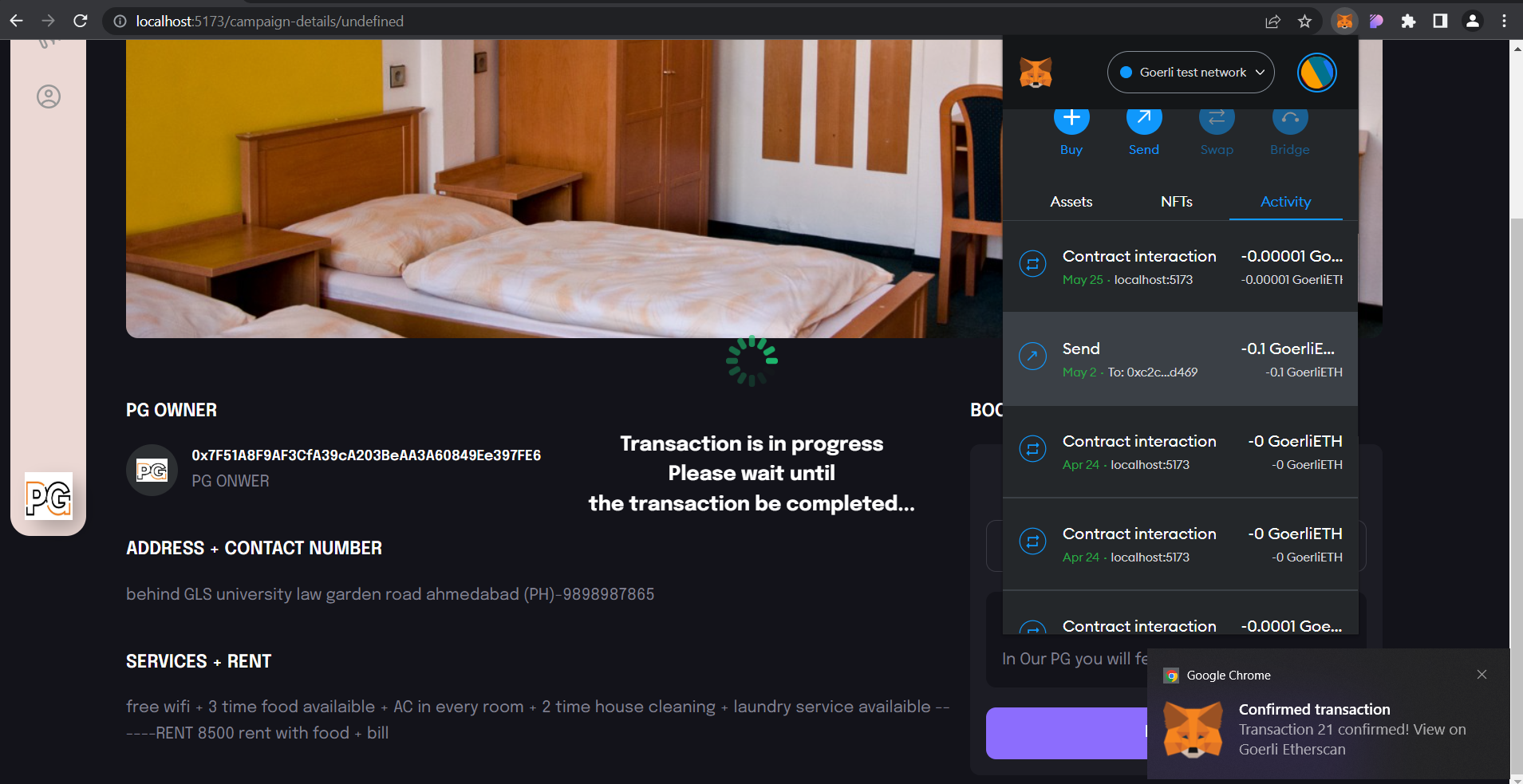 GitHub - HusainMithai/PG_FINDER_SYSTEM: developed this website using blockchain website and used ...