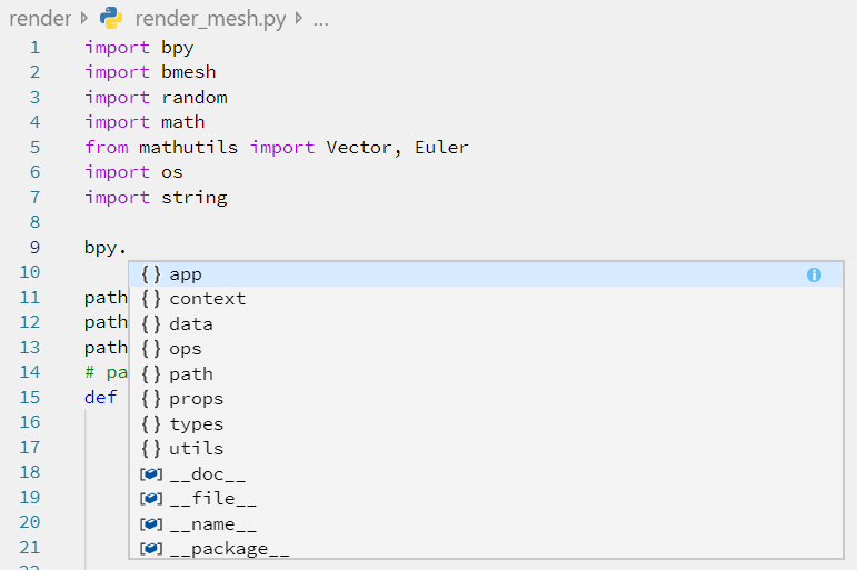 Language Server Doesn T Find Blender Modules · Issue 497 · Microsoft Python Language Server