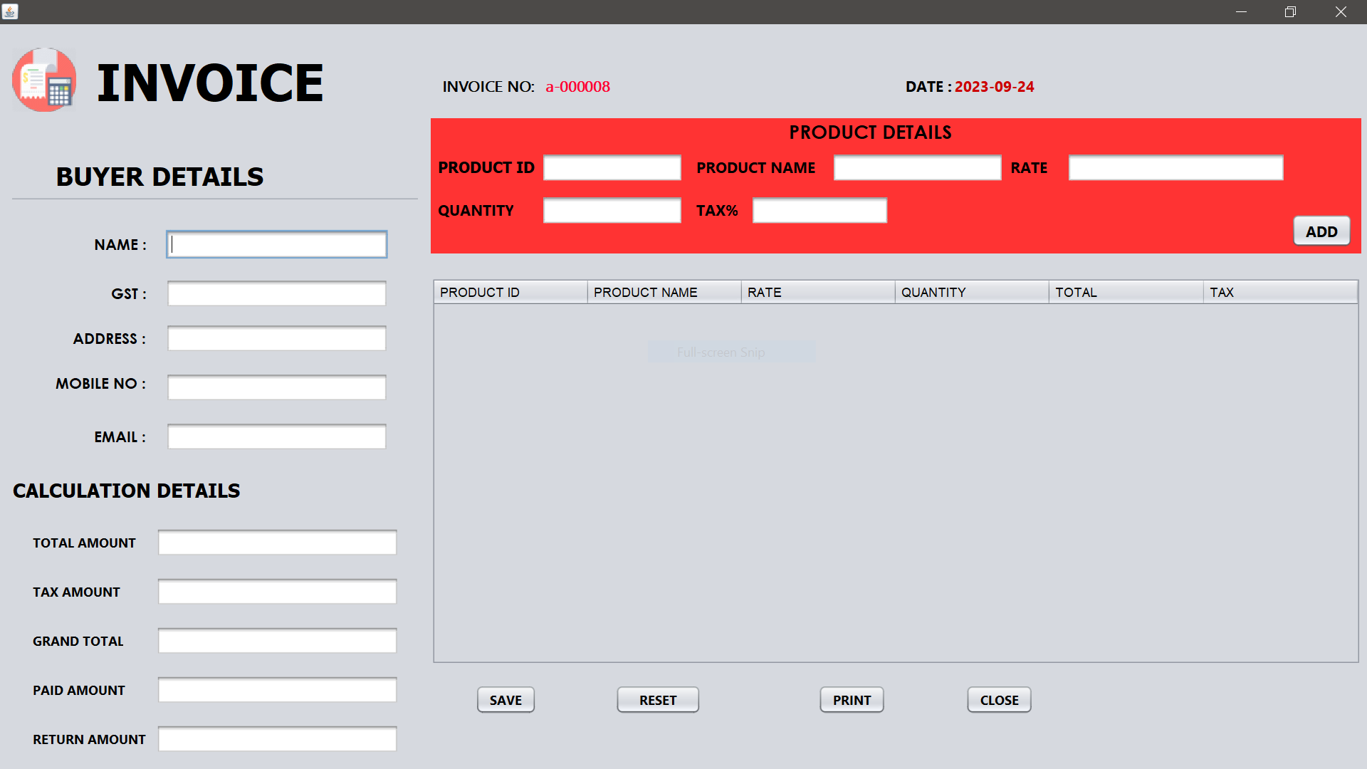 GitHub - pradeepde8910/billingsystem: a simple billing system which ...