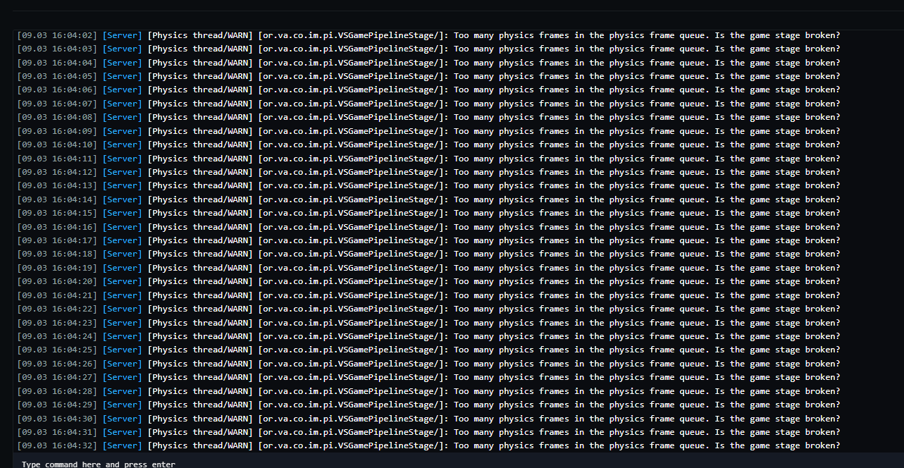 Issue with Magma server "Too Many Physics" · Issue #430 · ValkyrienSkies/Valkyrien-Skies-2 · GitHub