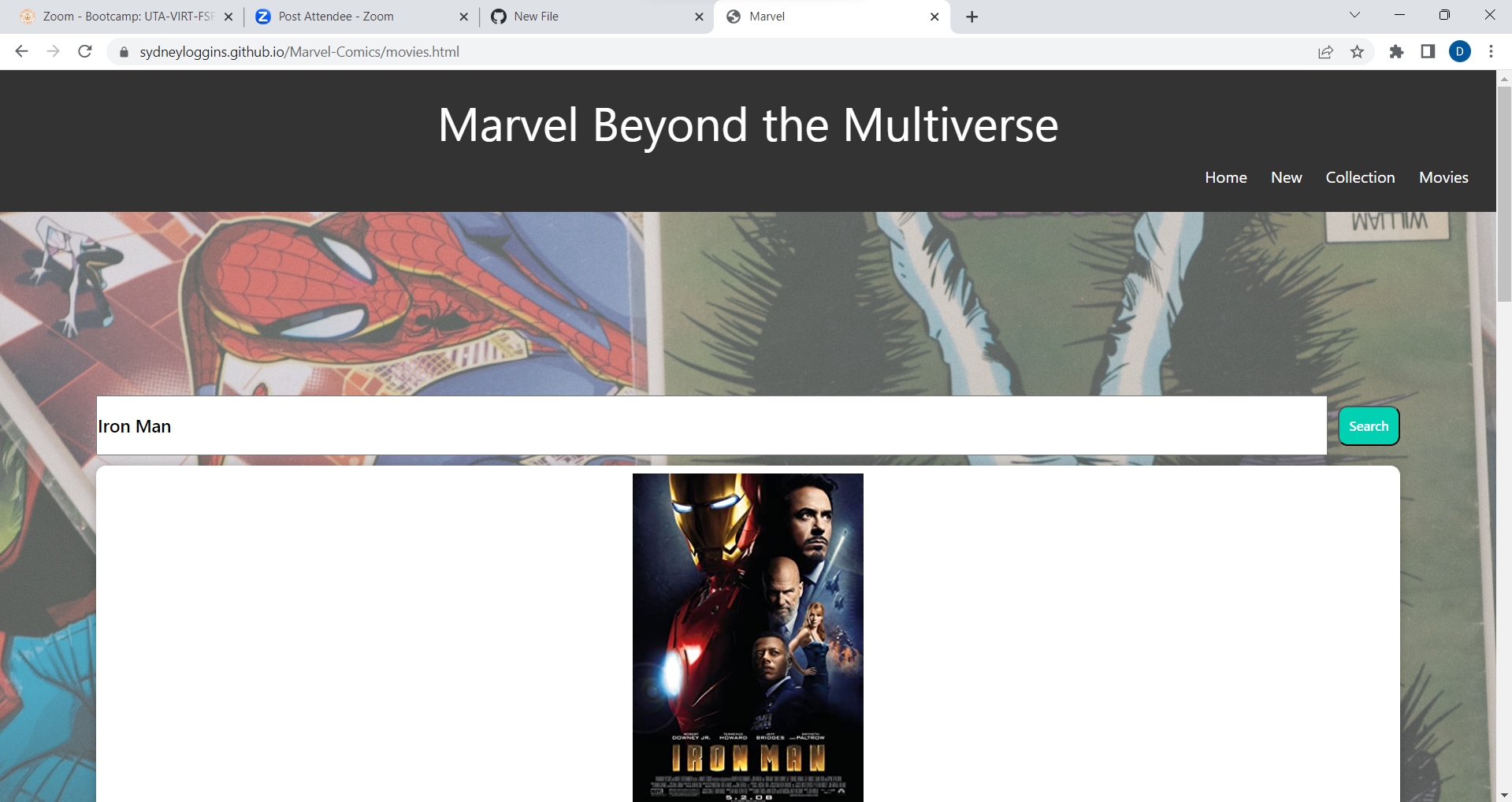 GitHub - AraelT8/Marvel-BTM: Your go-to web tool for exploring the Marvel Universe. Search for ...
