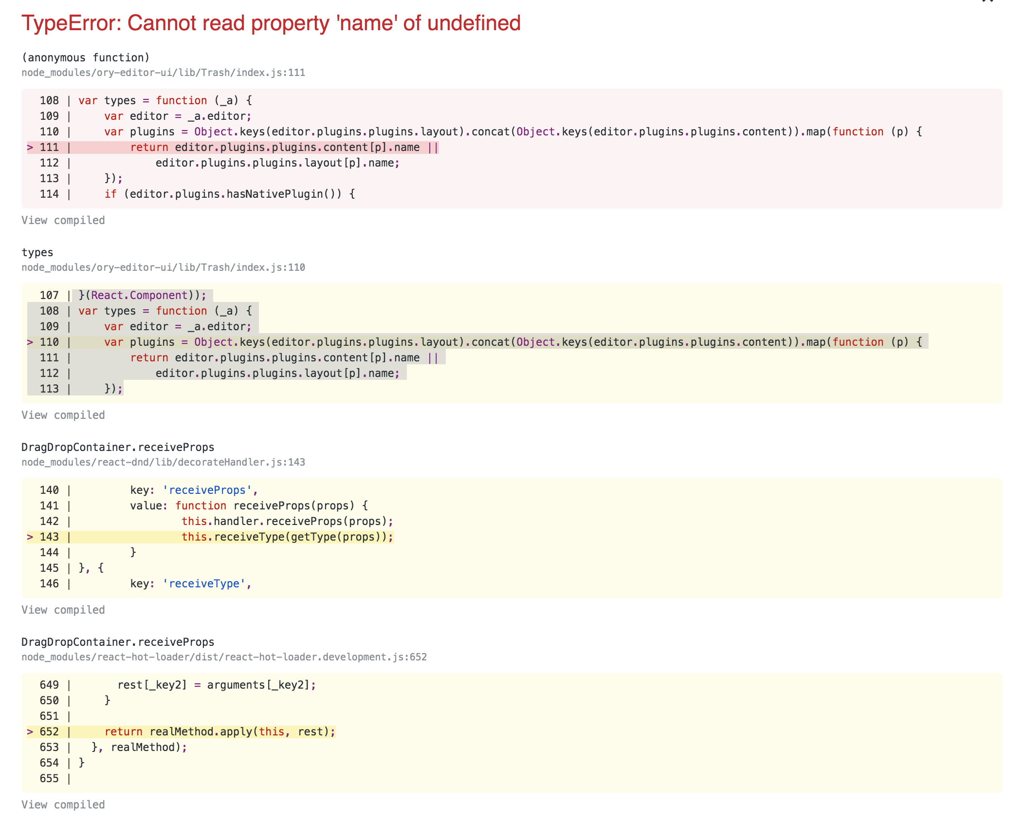 Error When I Have More Than 2 Layout Plugins · Issue 664 · React Page