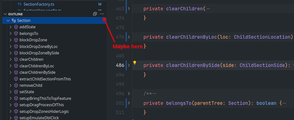 Filter class member by their access modifers for Outliner tab · Issue ...