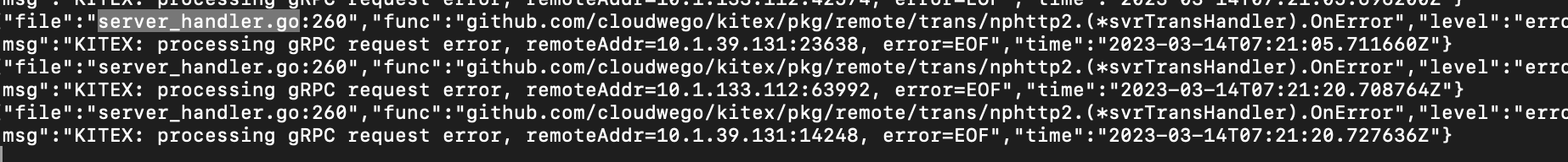 Kitex远程调用出现 New grpc client connection failed · Issue #859 · cloudwego/kitex · GitHub