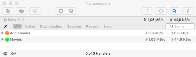 GUI: resume all transfers pauses transfers · Issue #4889 · transmission/transmission · GitHub