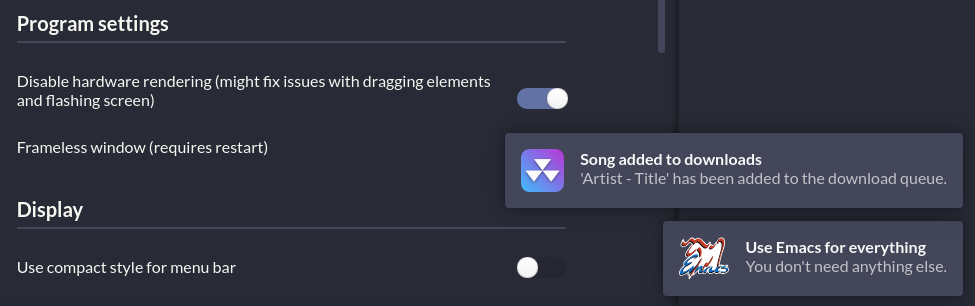 Toast notifications · Issue #169 · nukeop/nuclear · GitHub