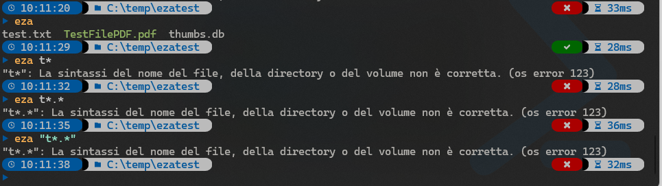 Bug Ezaexe Always Raises Os Error 123 · Issue 337 · Eza Communityeza · Github