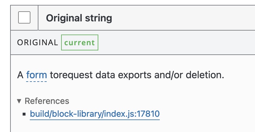 Missing space in a Gutenberg string · Issue #55679 · WordPress/gutenberg · GitHub