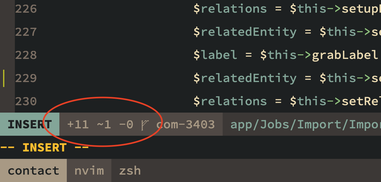 Is it possible to only show fugitive branch name? · Issue #1834 · vim-airline/vim-airline · GitHub