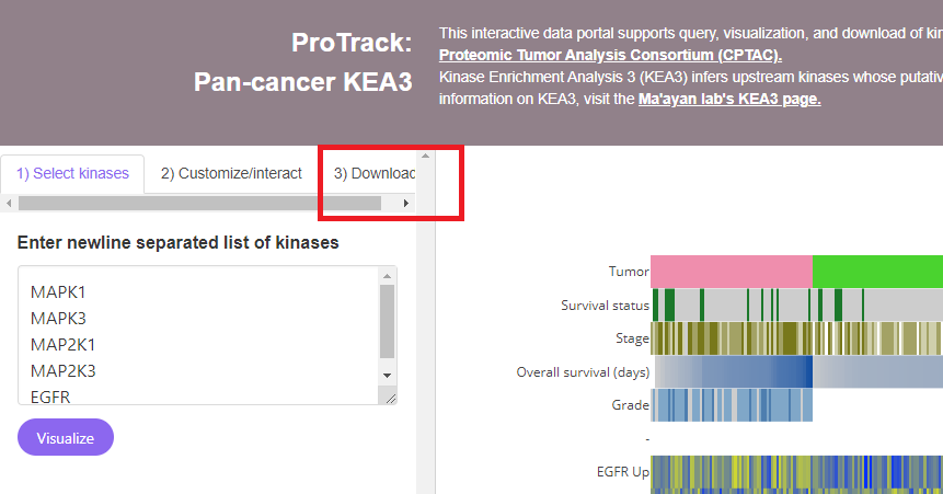Download tab is cut - try to make it fit · Issue #4 · WangLab-MSSM/protrack-pancan-kea3 · GitHub