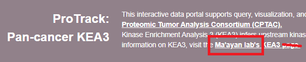Ma'ayan lab -> Ma'ayan Lab · Issue #5 · WangLab-MSSM/protrack-pancan-kea3 · GitHub