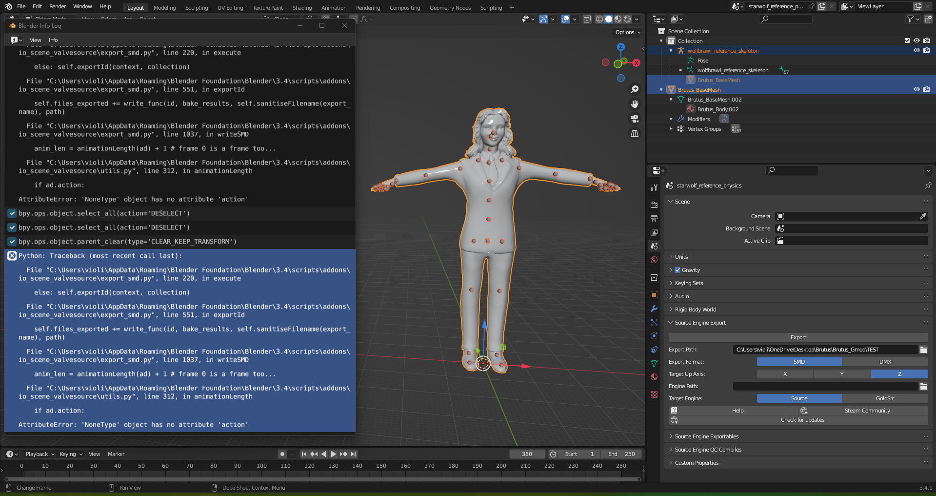 Blender to Source Rig 'NoneType' object has no attribute 'action' · Issue #1878 · KhronosGroup ...