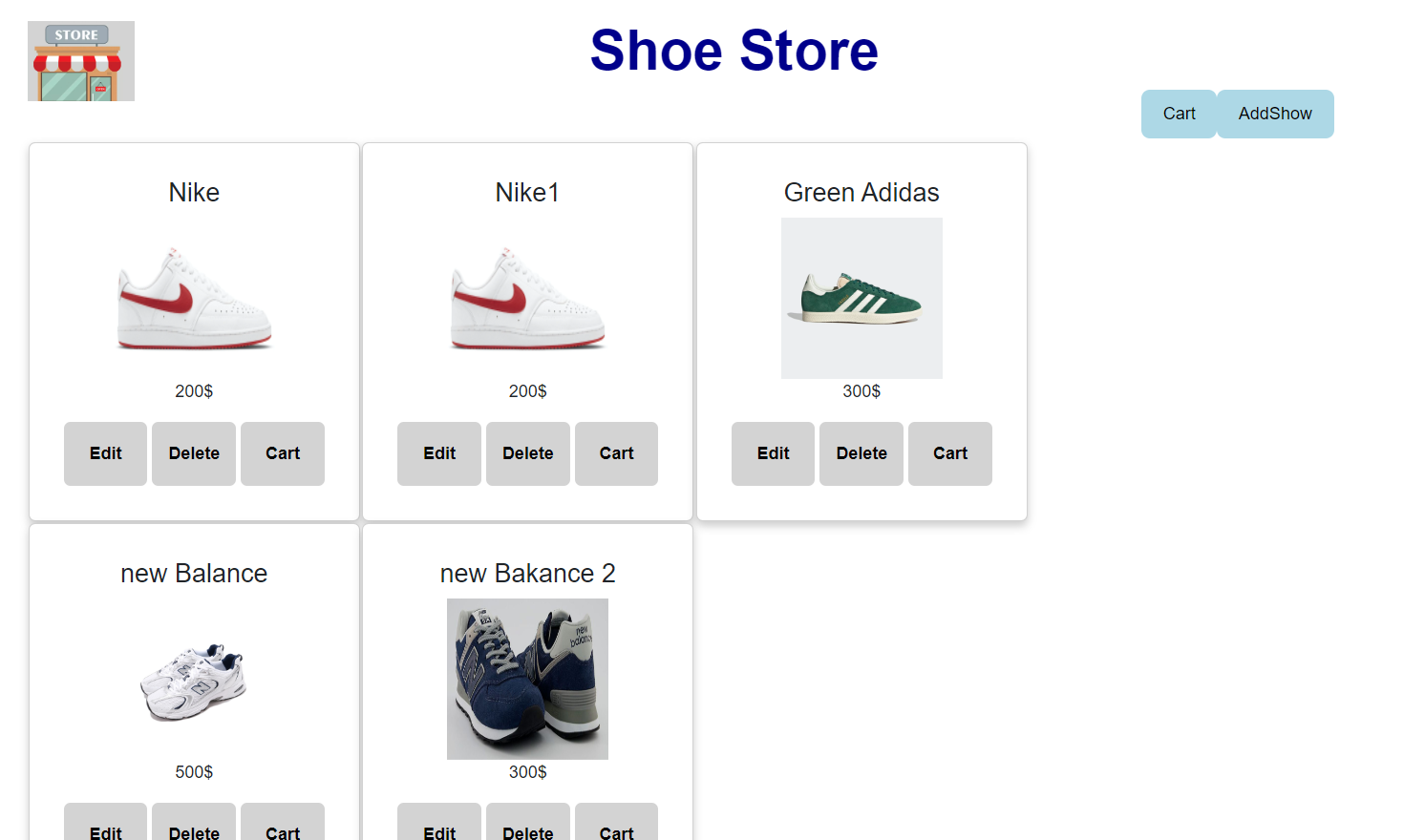 GitHub - Alaa-Barazi/React-Shoe-app