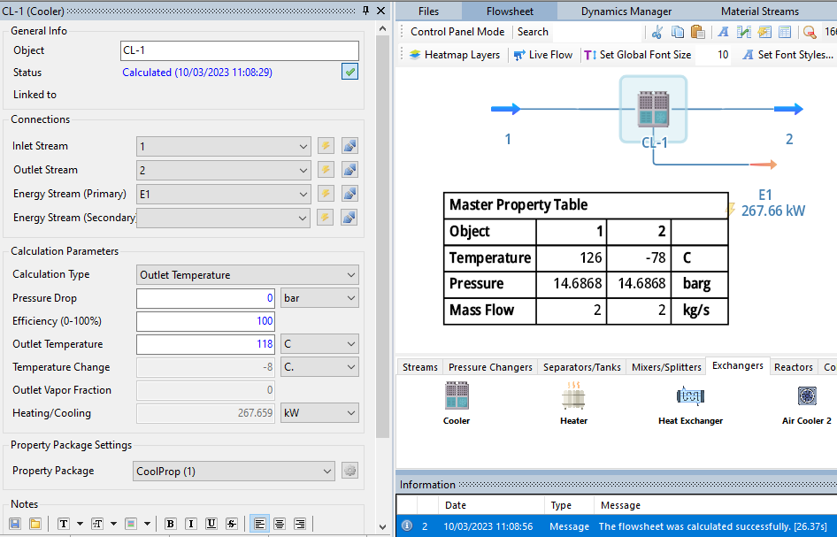 Incorrect refrigerant outlet temperature [Bug] · Issue #444 · DanWBR/dwsim · GitHub
