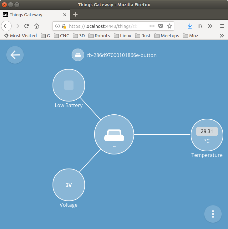 SmartThings Button gets detected as a "Binary Sensor" and is "active" 100% of the time (pushing ...