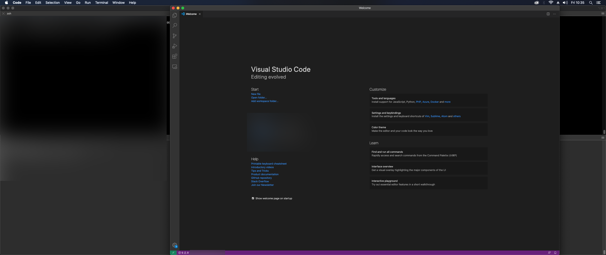 Wrong window closing after Codespace timesout and you "ok" the message ...