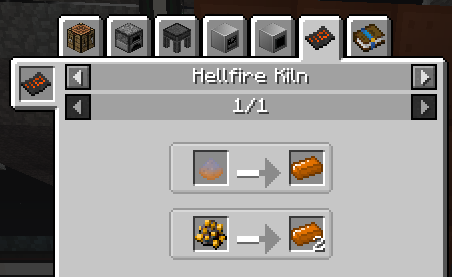 Hellfire Kiln only adds one recipe per output item · Issue #974 ...