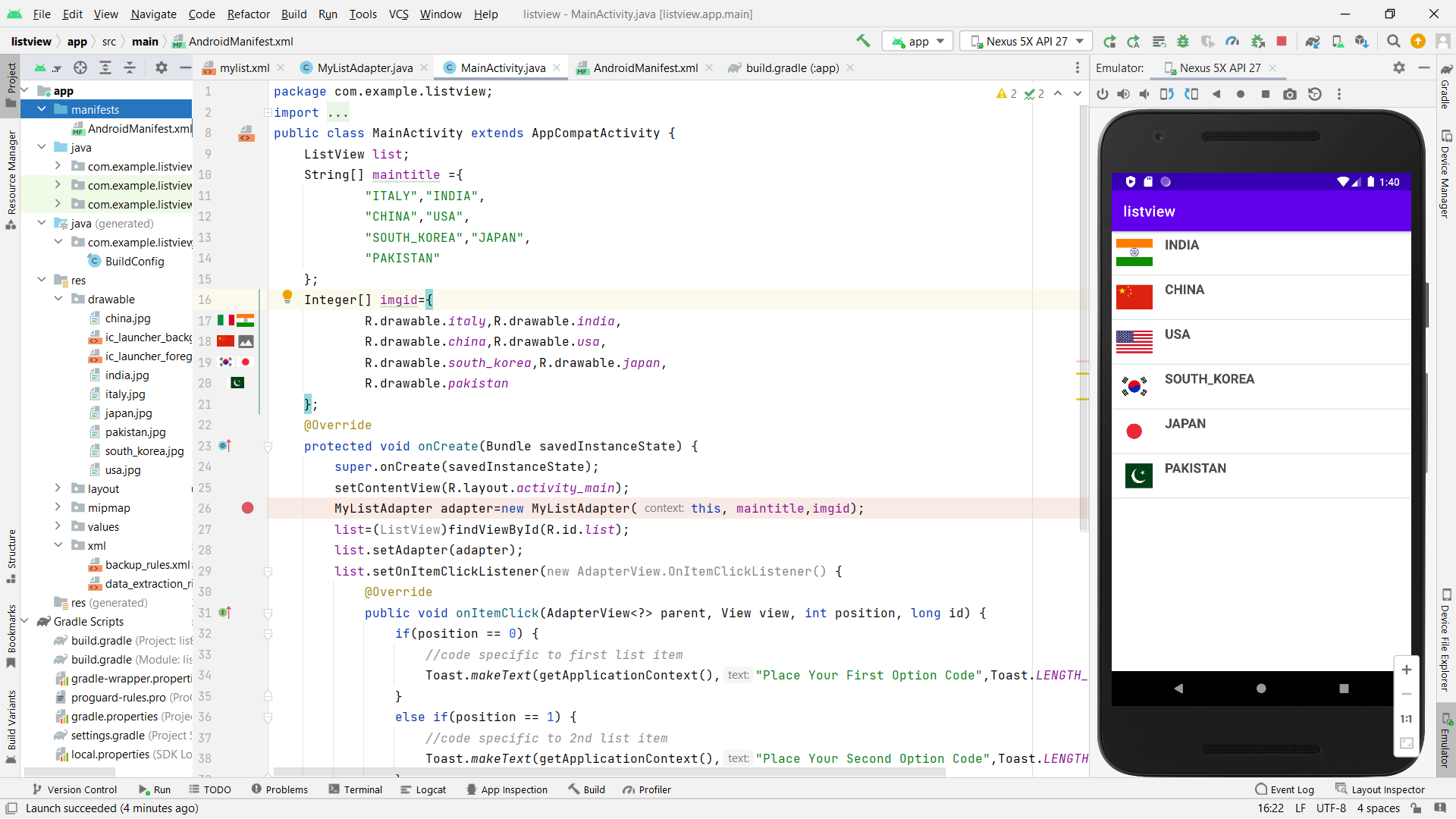 GitHub - Poojariyaa/Listview