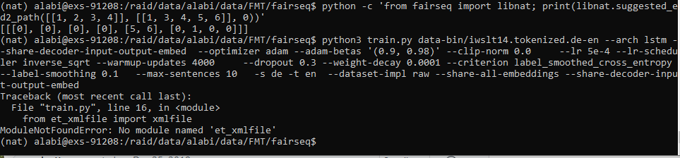 Process 3 terminated with signal SIGSEGV · Issue #1720 · facebookresearch/fairseq · GitHub
