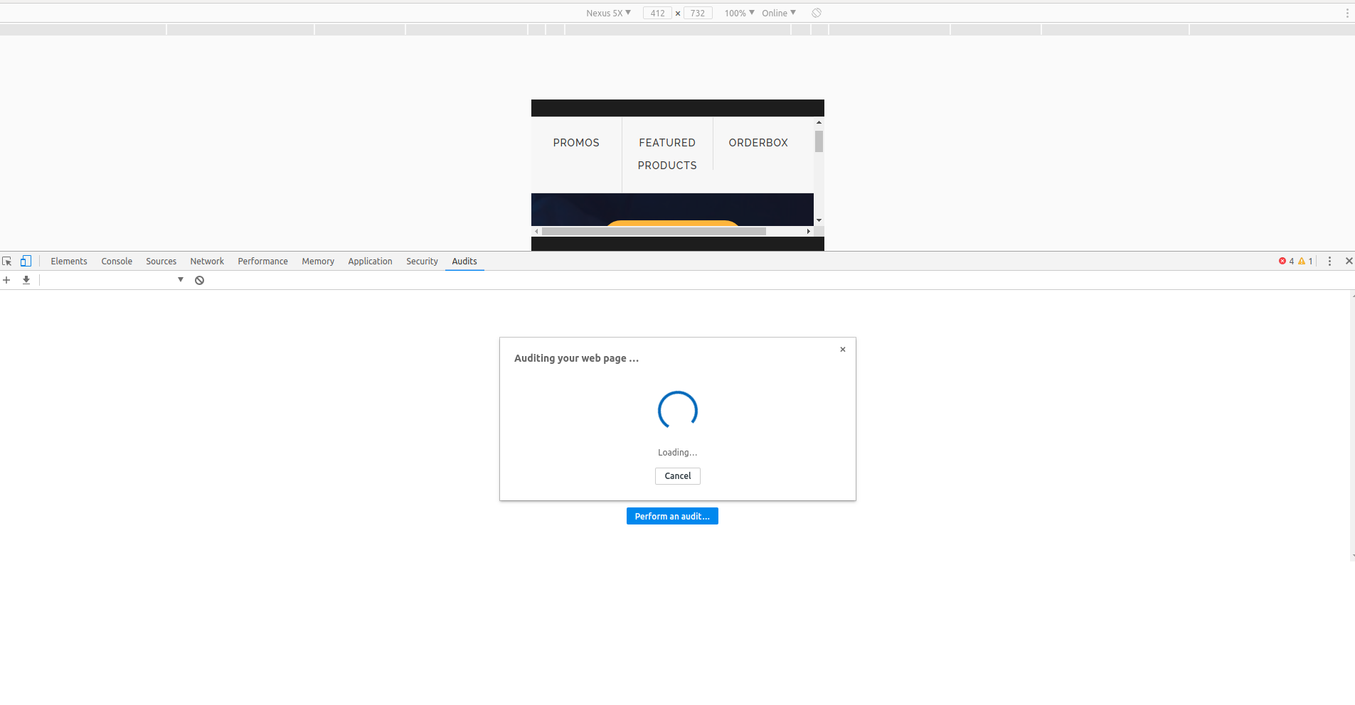 Lighthouse not working on local instance of a website. · Issue #4156 · GoogleChrome/lighthouse ...