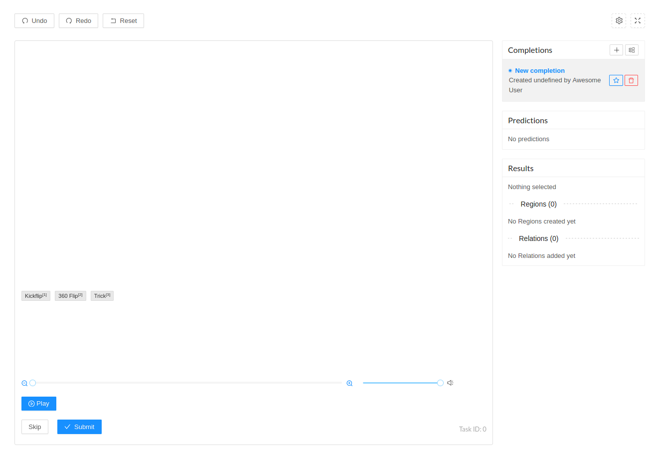 Label sections of video · Issue #296 · HumanSignal/label-studio · GitHub