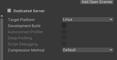 [REQUEST]: Dedicated Server platform support · Issue #899 · Unity-Technologies ...