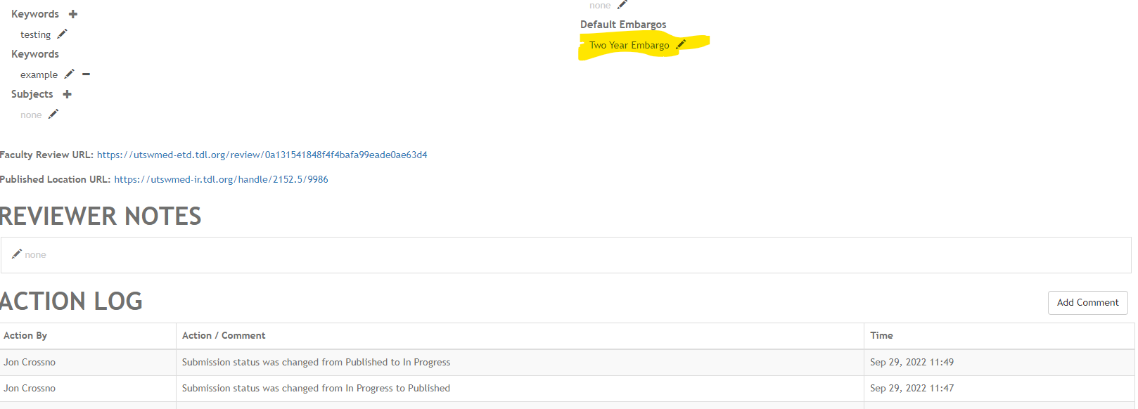 setting Logged: Yes does not result in field changes being recorded in Action Log · Issue #1575 ...