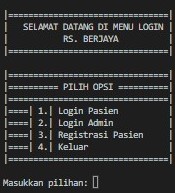 GitHub - Kelompok-6-ASD/Rumah-Sakit