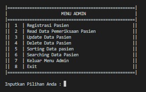 GitHub - Kelompok-6-ASD/Projek-Akhir-Rumah-Sakit: Kelompokm 6 Projek ...